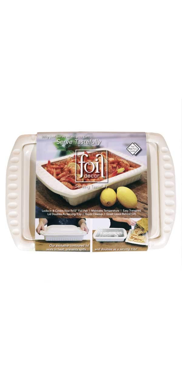 Foil Decor - White - Foil Decor: Kitchenware For Presentation & Convenience